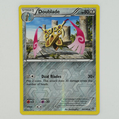 Doublade 84/146 Reverse Holo Uncommon XY Pokemon Card | eBay