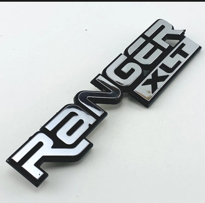 1996-2005 Ford Ranger XLT Emblem Logo Letters Badge Side Fender Chrome ...