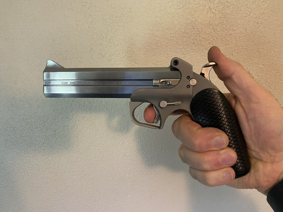 'Goliath' Bond Arms Derringer Grips Extra Long Diamond Hatched Finish ...