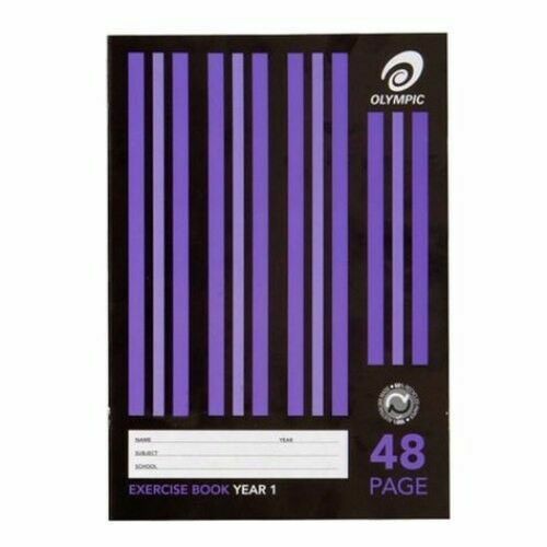 Olympic Stripe A4 48 Page Exercise Book Year 1 QLD 140745 for sale ...
