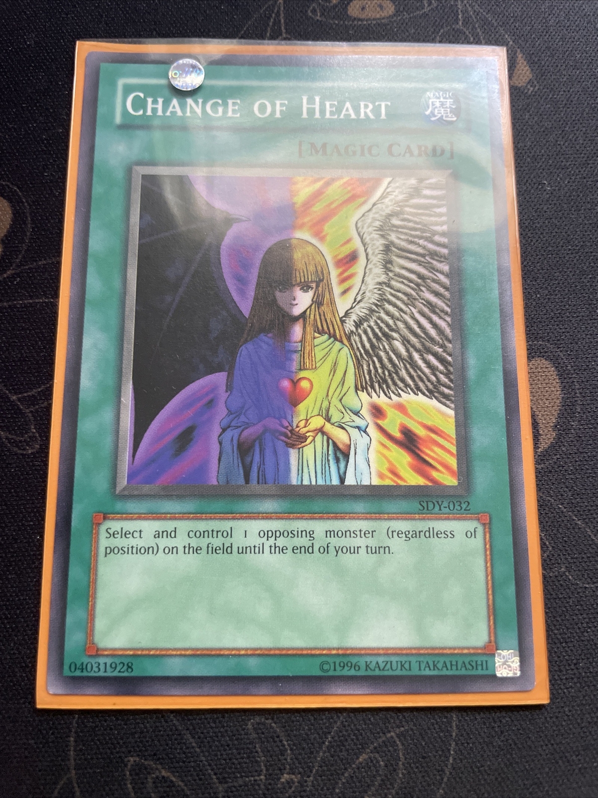 Yugioh Card Change Of Heart SDY-032 Yu-Gi-Oh Unlimited LP-NM | eBay