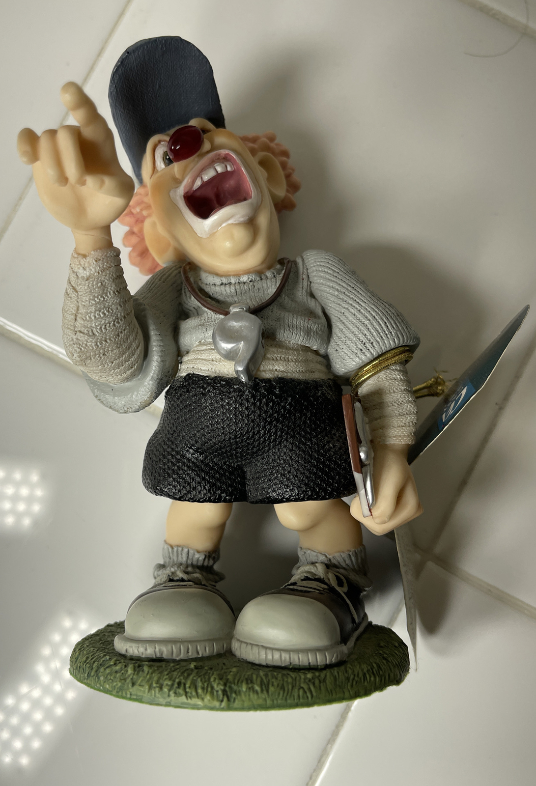 Slapstix by Cast Art "Hit The Showers" Coach Clown-6”x3”#04002 | eBay