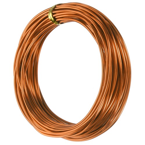 12 Gauge 2mm Aluminum Wire 32.8 Ft(10m) Bendable Metal Wire, Gold ...