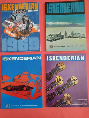 NOS ISKENDERIAN Racing Cams 1969, 1970, 1971 and 1973 Catalogs ISKY ...