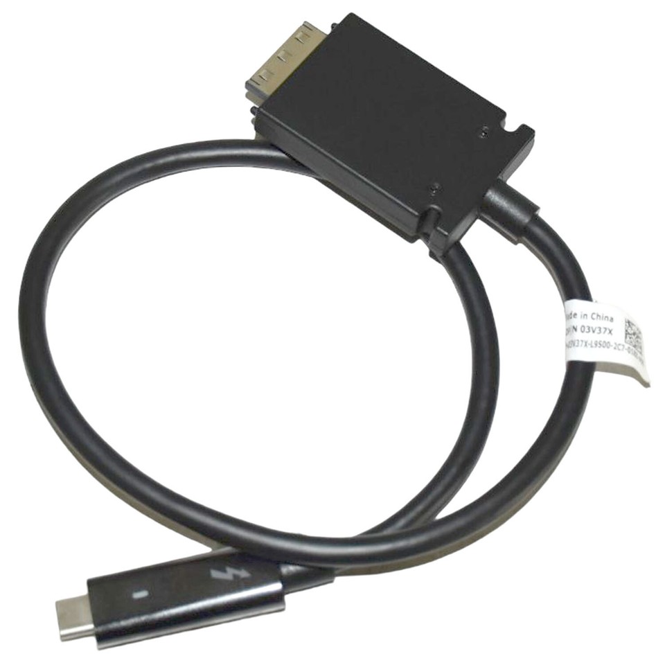 New Dell Thunderbolt 3 USB-C Cable for TB15 TB16 Dock K16A K17A 3V37X ...