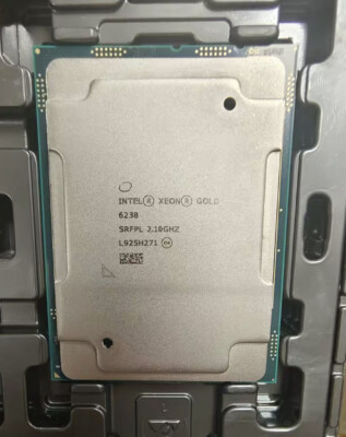 Intel Xeon GOLD 6238 CPU Processor 2.10GHz 140W 22-Core 30.25MB | eBay ...