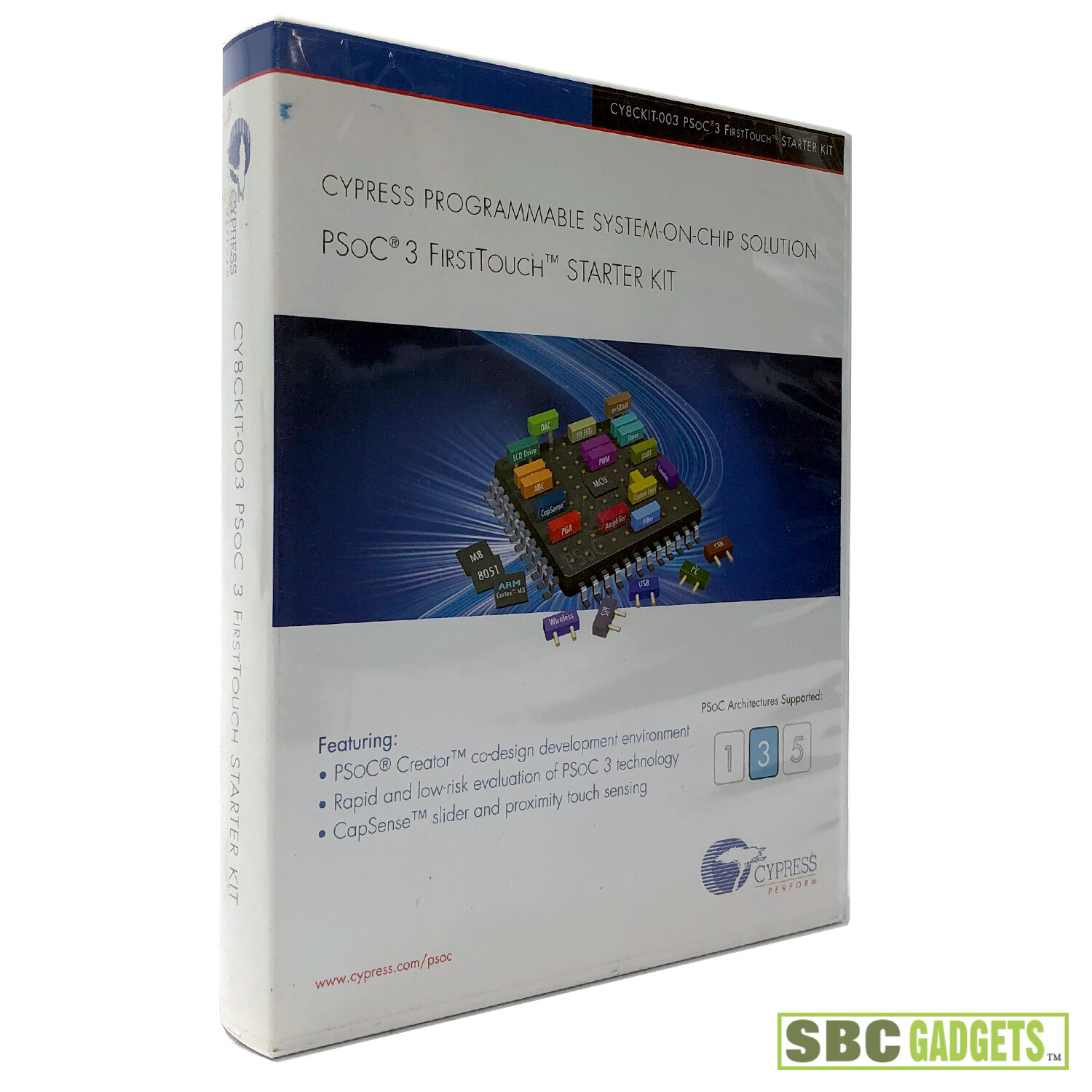 Cypress PSoC 3 FirstTouch Starter Kit CY8CKIT-003 | eBay
