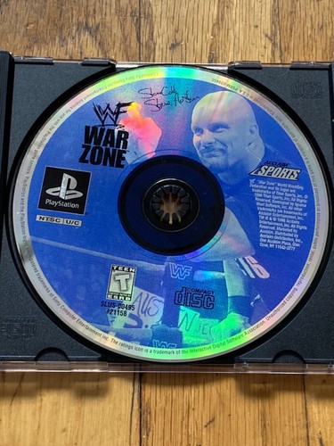 WWF War Zone Sony PlayStation 1 PS1 Disc Only TESTED 21481221586 | eBay