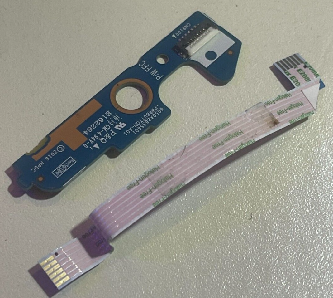 HP ELITEBOOK 850 G4 OEM POWER BUTTON BOARD WITH CABLE, 6050A2835601 | eBay
