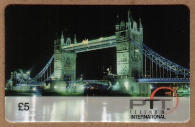 5 GBP London Bridge, London England SAMPLE Phone Card | eBay