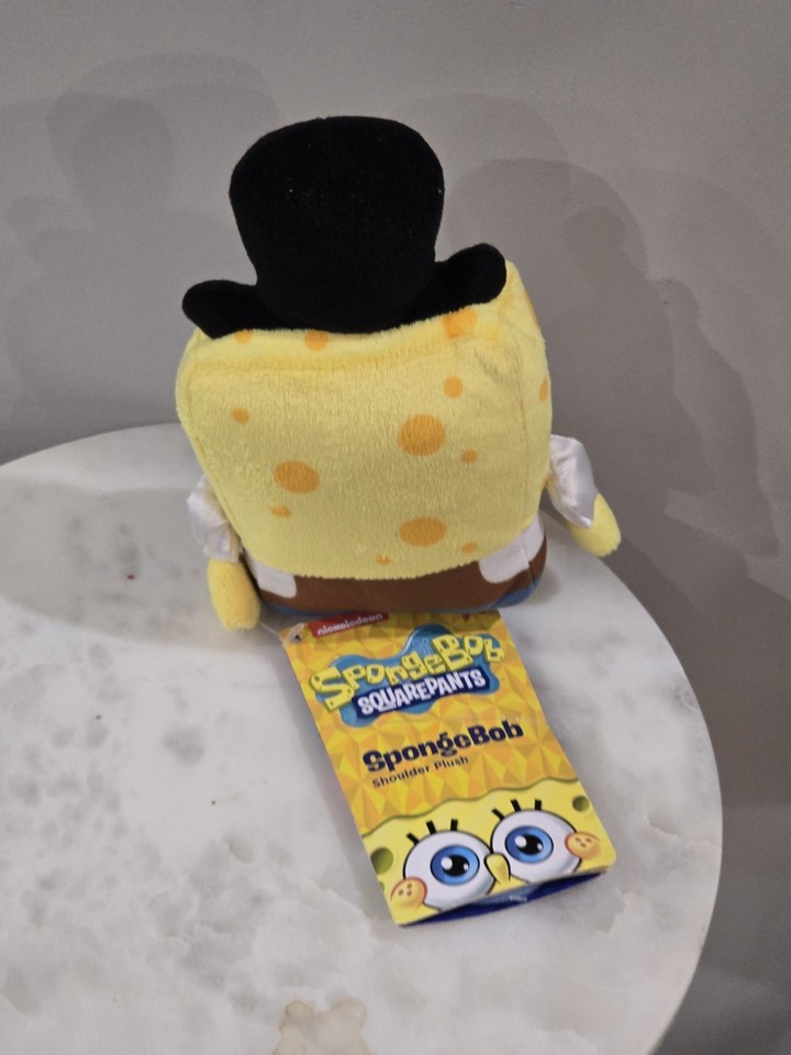 SpongeBob SquarePants movie Shoulder buddy magnet Plush 2025 Movie ...