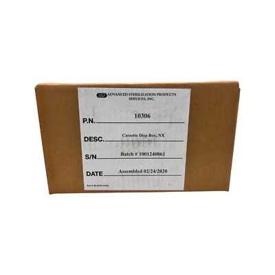 ASP 10306 Cassette Collection / Disposal box for the Sterrad NX (10 per ...