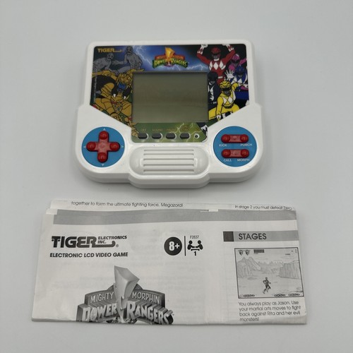 Tiger Electronic Handheld Game Mighty Morphin Power Rangers (2020) With ...