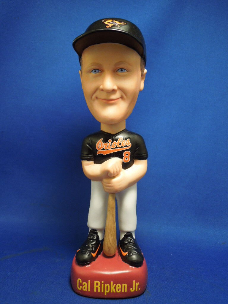 Baltimore Orioles Cal Ripken Jr Black Uniform Nodder Bobble Head Doll ...