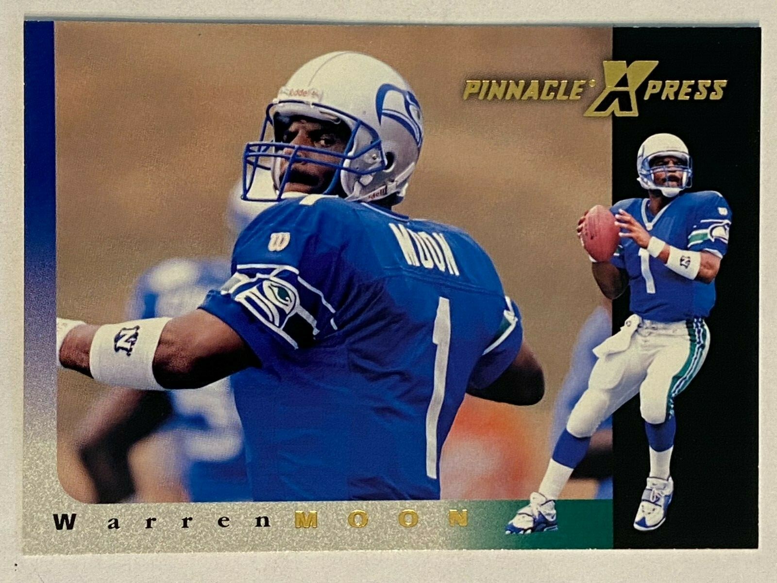 1997 Pinnacle X-Press - #19 Warren Moon for sale online | eBay