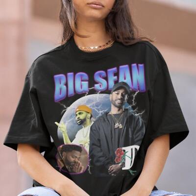 Big Sean Hiphop TShirt Big Sean Sweatshirt Vintage Big Sean RnB Rapper ...