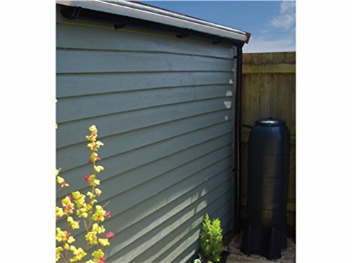 FloPlast Miniflo Half 8' & 10' Shed Guttering Kit Water Butt Mini ...