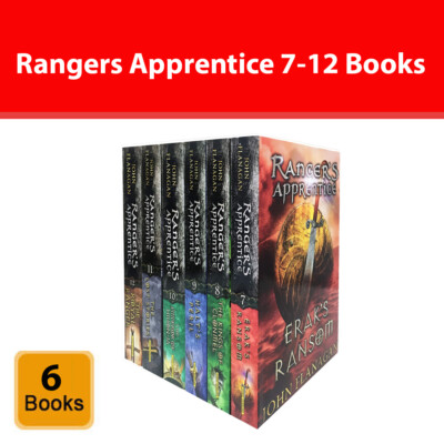 Rangers Apprentice Series 2 John Flanagan Collection 6 Books Set 7-12 ...