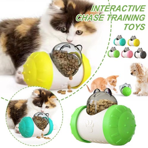 Dog Toy Interactive Food Puzzles Ball for Dog Cat Pet Slow Feeder Ball ...