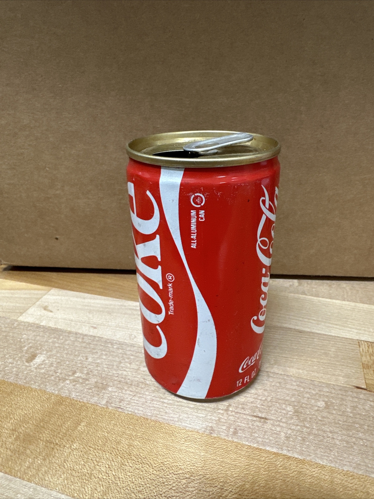 1984 Detroit Tigers Bill Scherrer Coke Can Coca-Cola World Series ...