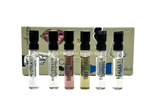 Penhaligon's Pillar Collection EDP Sample Spray 2 mL Luna Empressa 6-Pc ...