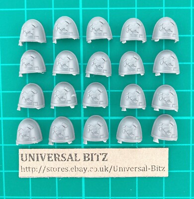 Brazen Claws Shoulder Pads x 20 Deathwatch Warhammer 40K Space Marines ...