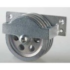 Peerless Hardware 3-120-30-86- Double Pulley Block, Wire Rope, 1/4 In ...