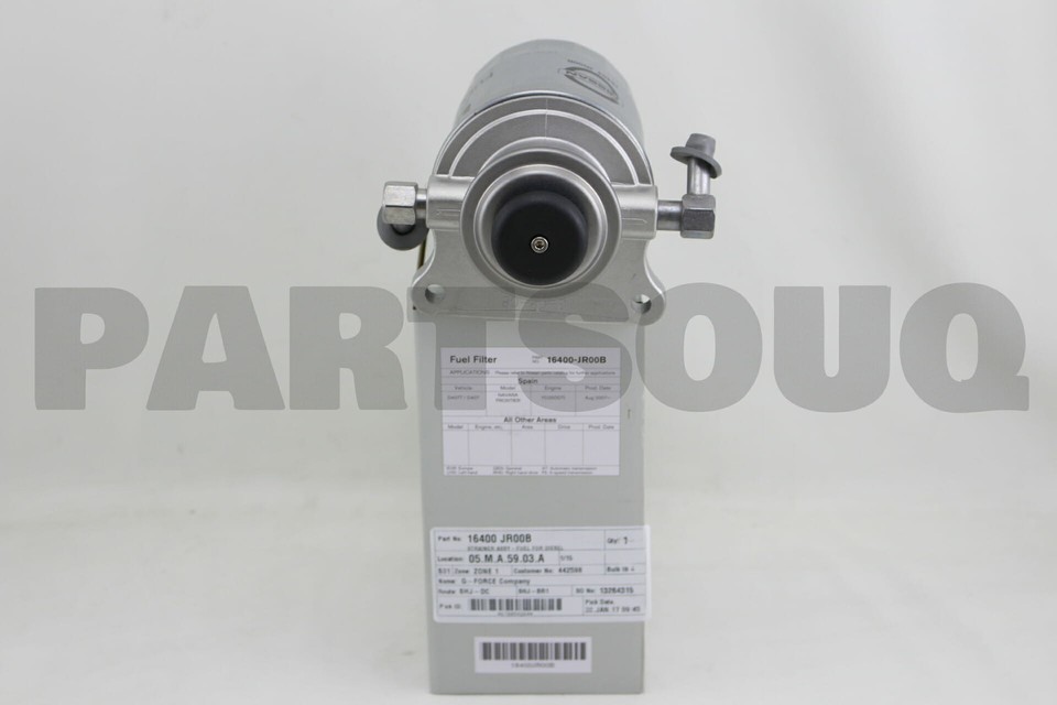 16400JR00B Genuine Nissan STRAINER ASSY-FUEL FOR DIESEL 16400-JR00B | eBay