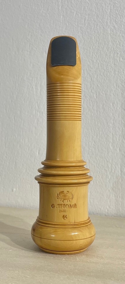 Chalumeau G. THOMÉ, facsimile J.C. DENNER. Neuf. Buis, argent, A415 ...