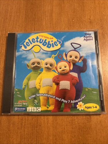 Play With The Teletubbies (Windows 98 / 95 PC Game) 7 Adventures BBC ...