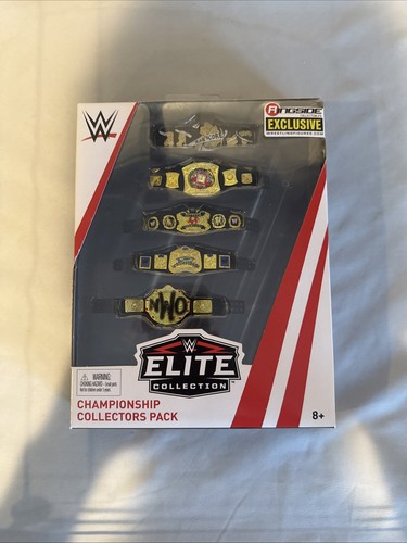WWE MATTEL CHAMPIONSHIP COLLECTOR PACK WWE RINGSIDE EXCLUSIVE ELITE ...