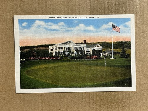 Postcard Duluth MN Minnesota Northland Country Club Golf Course Vintage ...