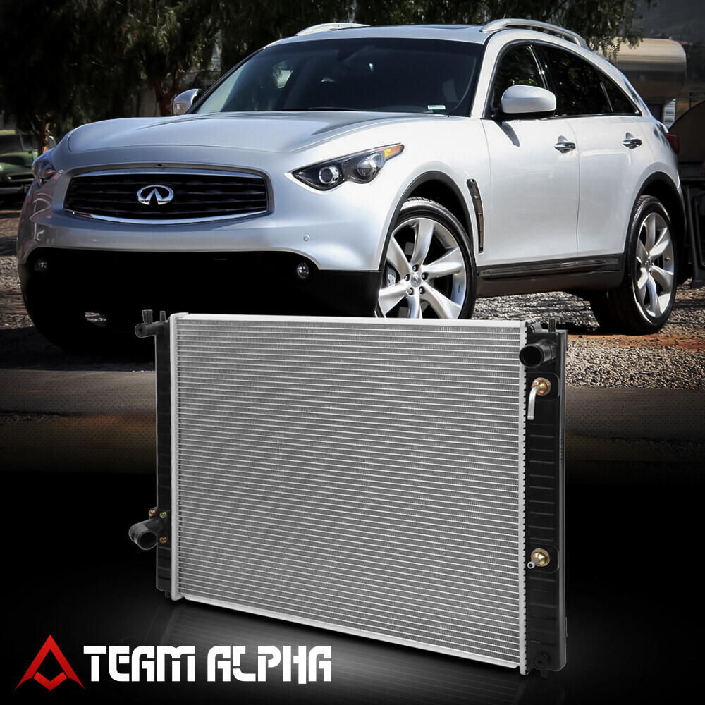 Fits 2009-2017 FX35/FX50/QX70 AT Aluminum Factory Replacement Radiator ...