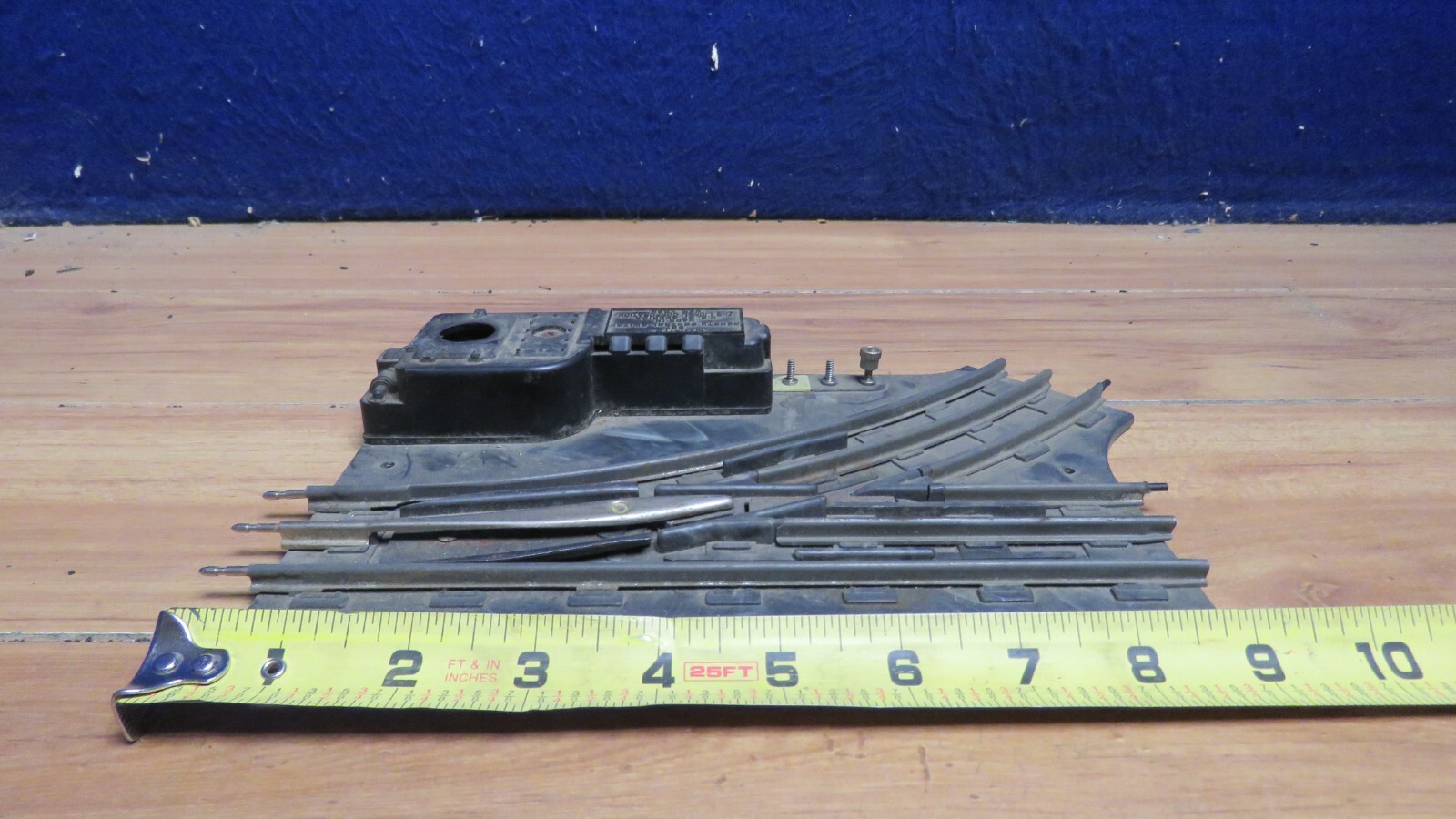 LIONEL POSTWAR 1122 027 SWITCH TRACKS IN BOX CONTROL NEEDS WIRING AS IS ...