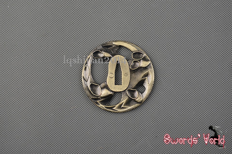 High Quality Zinc Alloy Tsuba Hand Guard For Japanese Katana Samurai ...