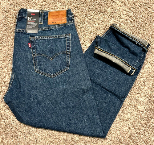 Levi's Premium 501 Slim Taper Jeans Selvedge 100% Cotton Sizes NWT RT ...