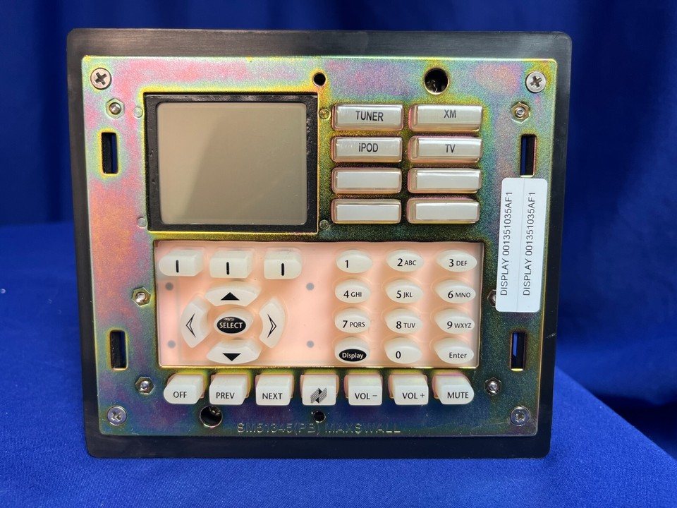 Niles IntelliControl ICS Display Keypad, Control Keypad LCD Display ...