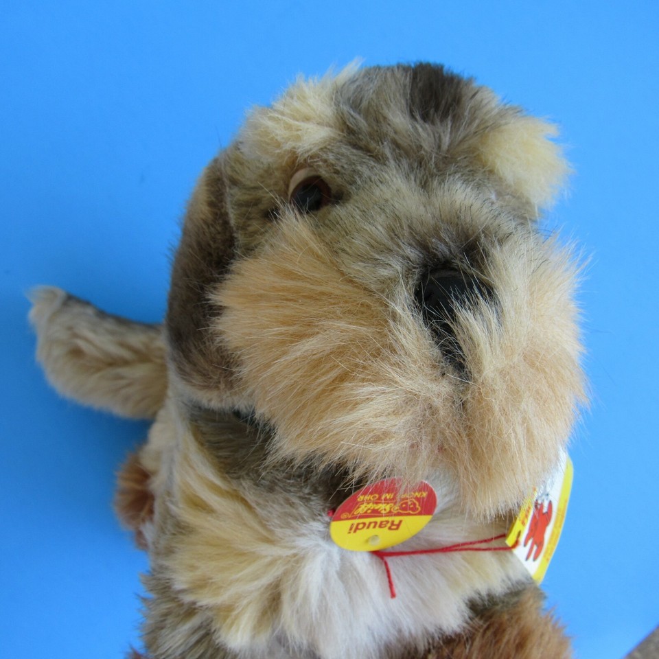 Steiff 4150/25 Raudi Long-haired Dachshund Plush Dog | eBay