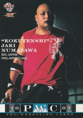 "Kokutenshi" Jaki Numazawa 2005 BBM Pro Wrestling #81 | eBay