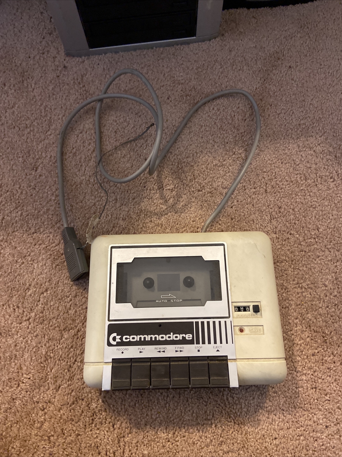 Commodore C2N Computer Cassette Drive Untested | eBay