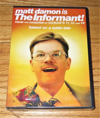 The Informant (DVD, 2010, Widescreen) Matt Damon, Scott Bakula, Joel ...