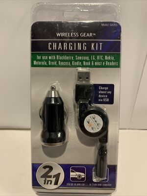 WIRELESS GEAR RETRACTABLE SYNC & CHARGE CABLE Model: G0265 Kit | eBay