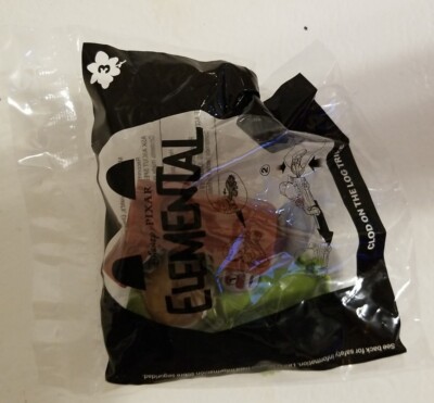 McDonalds Happy Meal Toys Disney Pixar Elemental Cloud on the Log Trike ...