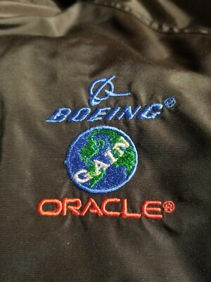 BOEING Oracle Full Zip Fleece Lined Black Jacket Men's 3XL by Port ...