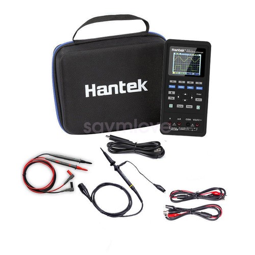 Hantek Handheld Oscilloscope 2D42 2CH 40MHz + Multimeter + 25M Signal ...