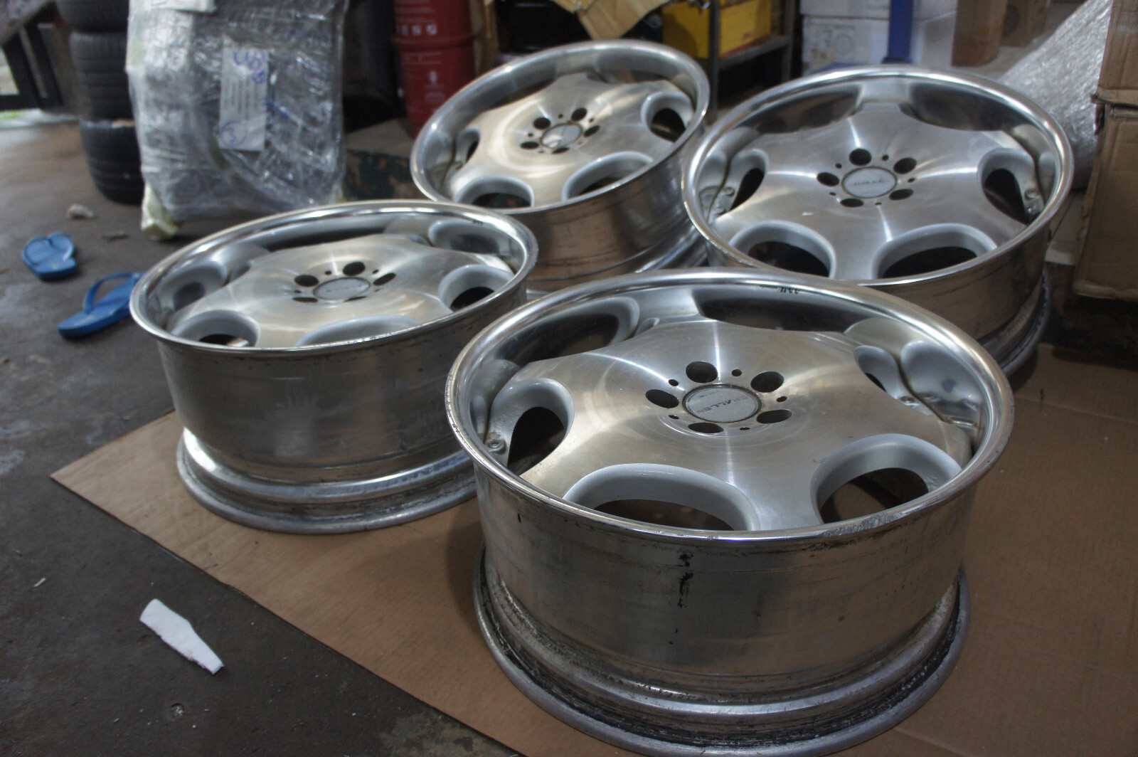 JDM 19" Enkei AME Shallen wheels for Alphard camry gs400 markX ls400 ...