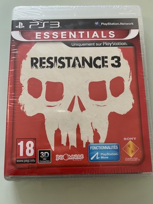 PLAYSTATION 3 New Blister Pal Fr PS3 Resistance 3 Coop Monsters ...