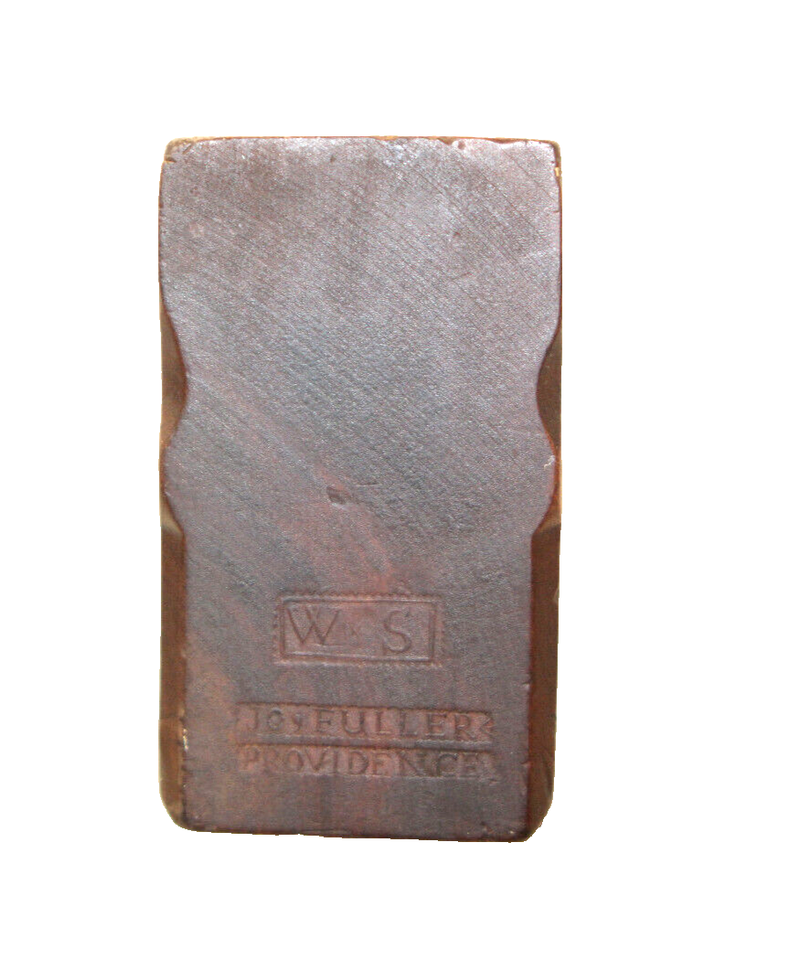 18th C Jo Fuller, RI, 1746-1822 Skewed Rabbet w/Nicker Moulding Plane ...