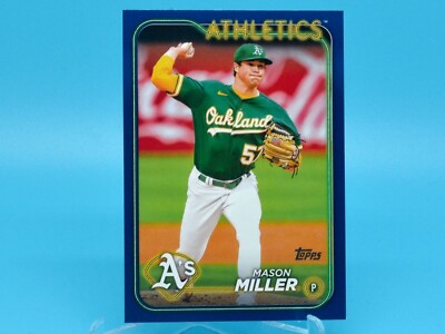 Mason MILLER 2024 Topps Series 2 Blue Parallel SP | eBay