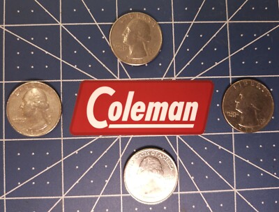 Coleman Lantern Sticker "Maroon Border" V3 Edition. (Collectible ...